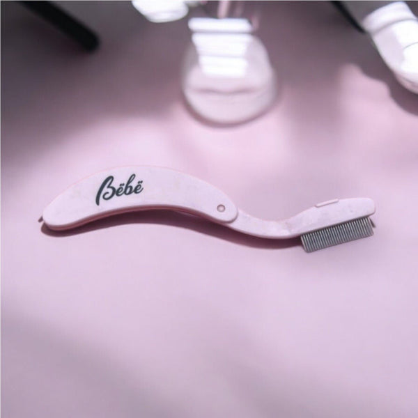 Bëbë brow comb (foldable) – Bëbë cosmetics Ltd